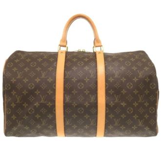 Louis Vuitton Pre-owned Toile sacs-louis-vuitton - Femme - Pre-owned - Brun - Taille: ONE Size