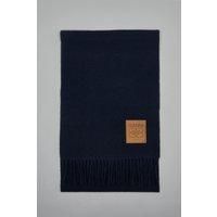 Ganni Double Face Wool Solid Scarf