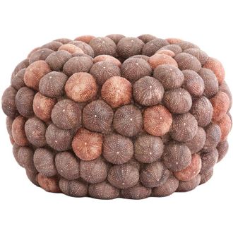 Light & Living Light&living - Seeigel Vase in Korallenrot und Bordeaux