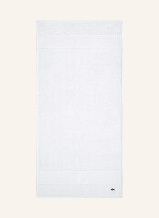 Lacoste Handtuch Llecroco weiss
