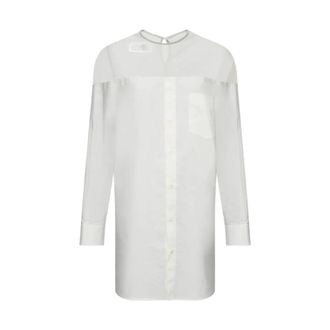 Maison Margiela Langarmshirt - - Blouses & Shirts - Damen - Wei&szlig; - XS