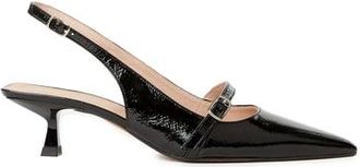 Saison 1865 Slingback en cuir Charlotte