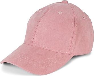 styleBREAKER Casquette Unisexe à 6 Panneaux en Imitation Daim, réglable, Style en Cuir Souple, pour Loisirs et Sport, avec visière Douce, adaptée à Tous., Rose