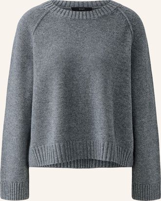 Oui Pullover grau