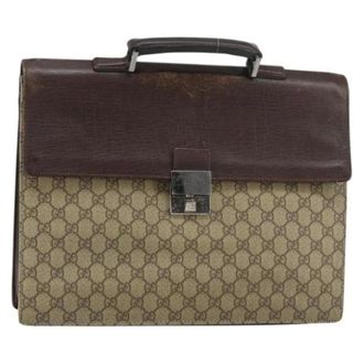 Gucci Sac &agrave; main vintage Pre-owned - Femme - Pre-owned - Beige - Taille: ONE Size