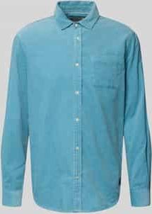Scotch & Soda Regular Fit Freizeithemd mit Label-Patch Modell CORDUROY