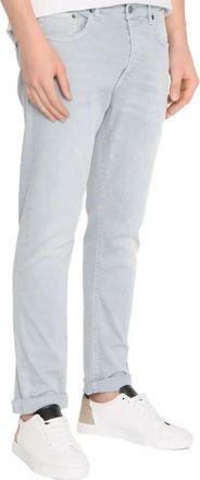 Dondup Graue Regular Denim Icon Jeans - - Jeans - Herren - Grau - W35