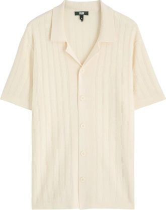 Paige Copley knitted shirt - Nude