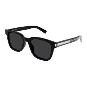 Saint Laurent Rechteckige Sonnenbrille - - Accessories - Herren - Schwarzk - 52 MM