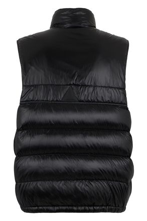 Moncler Mens Padded Vest Uychi Black Polyamide Waistcoats & Gilets