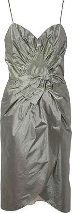Maison Margiela Knielanges Kleid - Metallic