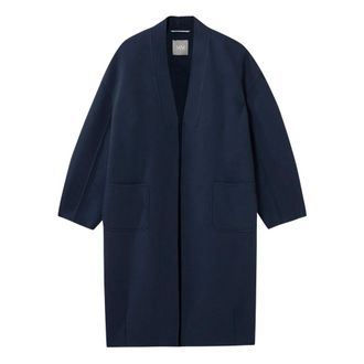 Max Mara Damen, M&auml;ntel, Blau, LGr&ouml;&szlig;e