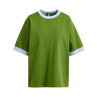 Essentiel Femme, Tops, Vert, Taille: 36 FR Jismart Oversized Pullover