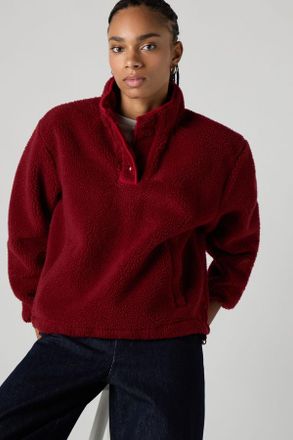 Levi's Pull Sherpa Kasey - Femme - Rouge / Rhythmic Red - L