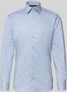 Eterna Regular fit Business Hemd aus Baumwolle mit Kentkragen