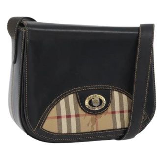 Burberry Pre-owned Vintage PVC Schultertasche - - Pre-owned - Damen - Schwarzk - ONE SIZE
