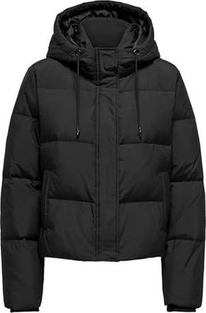 Only Femme Short Down Jacket Onlalice Noos Otw Veste Courte En Duvet, Noir, XS EU