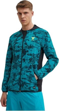 Under Armour Project Rock Iso-Chill Sweat &agrave; capuche - Homme - Sport - Bleu - Taille: M