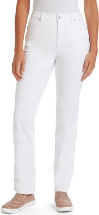 Gloria Vanderbilt Damen Amanda Classic High Rise Tapered Standard Jeans, Vintage-Weiß, 44 Kurze Schlauch