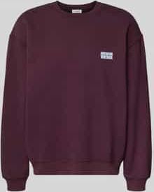 American Vintage Sweatshirt mit Label-Stitching Modell PLIZZY