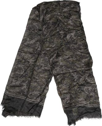 Dolce & Gabbana Femme, Accessoires, Multicolore, Taille: ONE Size Cache-cou Foulard Enveloppant Camouflage