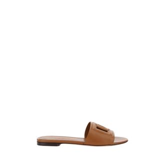 Dolce & Gabbana Millenials Sandalen - - Shoes - Damen - Braun - 36 EU