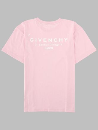 Givenchy Back Graphic Print T-Shirt - Pink