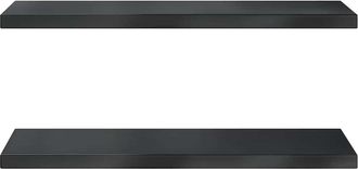 Generic Wandregale 2 St&uuml;ck, Schwebende Aufbewahrung aus Edelstahl, Schlanker Dekorativer Display-Organizer f&uuml;r Wohnzimmer, Schlafzimmer, Badezimmer und K&uuml;che 