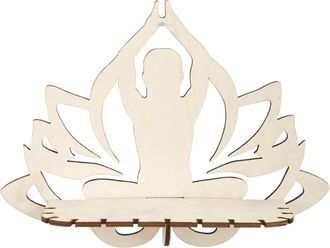 Generic Halskettenhalter zur Wandmontage - rustikaler Schmuckst&auml;nder aus Holz, vielseitig, platzsparendes Design | Organizer f&uuml;r Halsketten, Ohrringe, Kerzen,