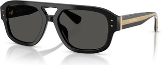 Dolce & Gabbana Lunettes de soleil Aviator - Homme - Accessoires - Noir - Taille: 56 MM