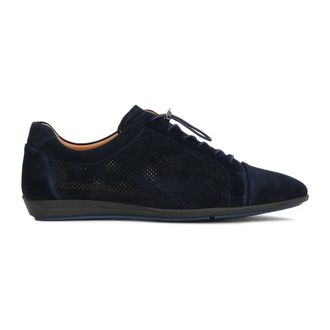 Kazar Kazar Marineblaue Halbschuhe mit elastischer Schn&uuml;rung - - Shoes - Herren - Blau - 40 EU
