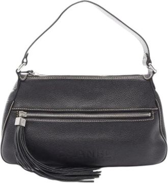 Chanel Sac bandouli&egrave;re vintage doccasion - Femme - Pre-owned - Noir - Taille: ONE Size