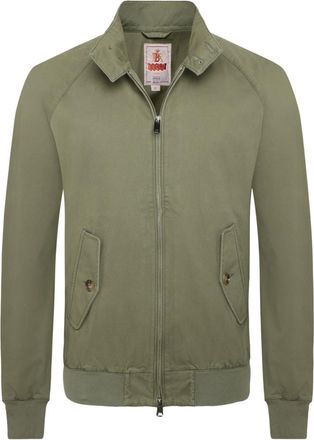 Baracuta Blouson in Washed-Optik mit Umlegekragen in
