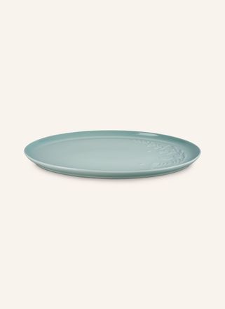 LE CREUSET Servierplatte Jardin gruen
