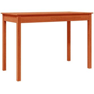 vidaXL Esstisch Wachsbraun 110x55x75 cm Massivholz Kiefer vidaXL