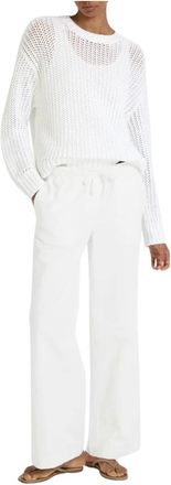 Juvia Femme, Pantalons, Blanc, Taille: 38 FR Pantal&oacute;n 831 25 331