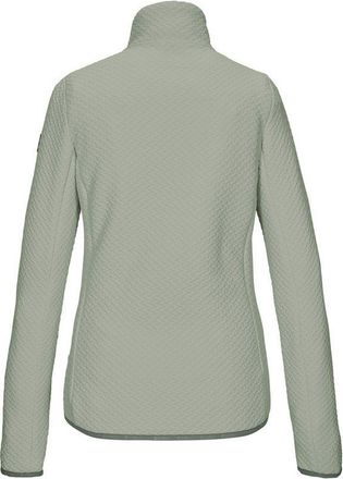 Killtec Strickjacke KOS 79 WMN FLX JCKT Powerstretchjacke mit Flechtmuster, 2-Wege-Stretch, Kinnschutz