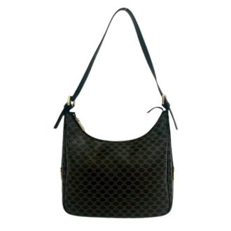 Celine Sac bandouli&egrave;re Macadam Triomphe en PVC cuir Pre-owned - Femme - Pre-owned - Noir - Taille: ONE Size
