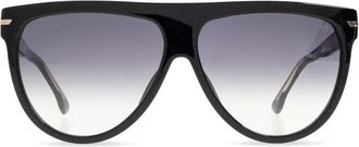 Victoria Beckham Femme, Accessoires, Noir, Taille: ONE Size Oversized Frame Lunettes de soleil