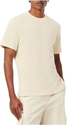 Lacoste Homme, Tops, Beige, Taille: L Th2665 T-Shirt