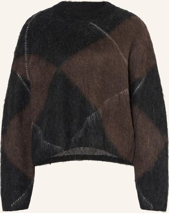 OPUS Pullover Pargyle schwarz