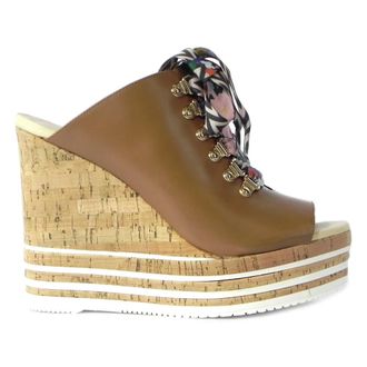 Hogan Wedge Clogs und Mules - - Shoes - Damen - Braun - 36 EU