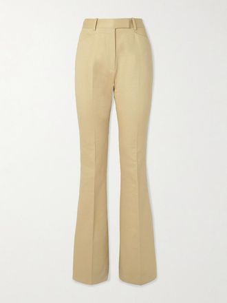 Tom Ford Hose Mit Geradem Bein Aus Baumwoll-moleskin - Neutral