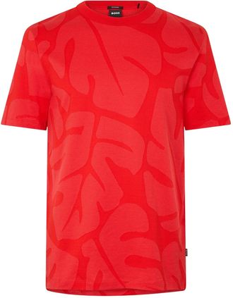 HUGO BOSS Thompson T-Shirt f&uuml;r Herren (Leuchtend Rot)