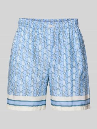 Lacoste Straight Leg Shorts mit elastischem Bund