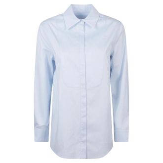Dondup Damen, Blusen & Hemden, Blau, LGr&ouml;&szlig;e