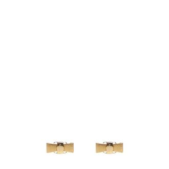 Ferragamo Vara Bow Earrings - - Accessories - Damen - Gelb - ONE SIZE