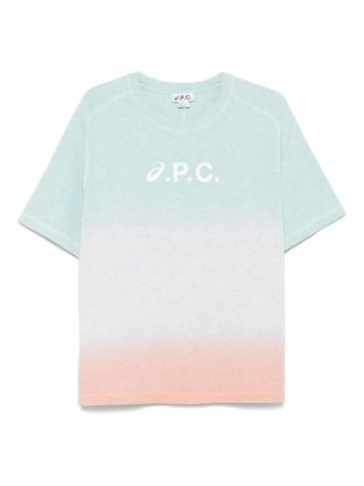 A.P.C. x Asics t-shirt Wind - Vert