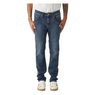 Jeckerson Homme, Jeans, Bleu, Taille: W33 Jeans Toppa