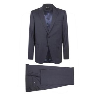 Ermenegildo Zegna Single Breasted Suits - - Suits - Herren - Schwarzk - 2XL